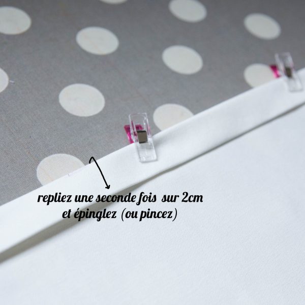 Coudre un ourlet en 3 étapes - Les tutos couture de Dodynette