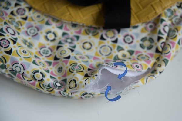 Le tuto sac rond réversible - Les tutos couture de Dodynette
