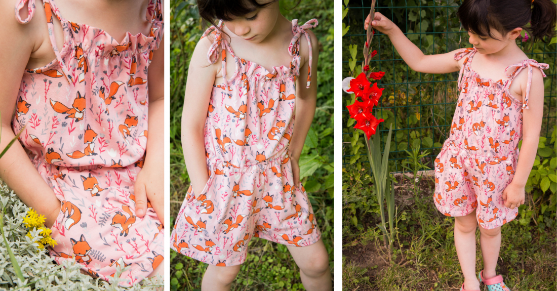 Avis sur le patron de combi short enfant PANIK de Melle Malabar - Les ...