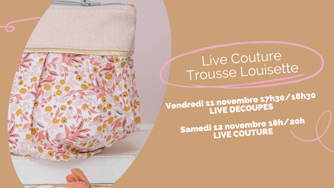 REPLAY : Coudre la Trousse Louisette - Les tutos couture de Dodynette