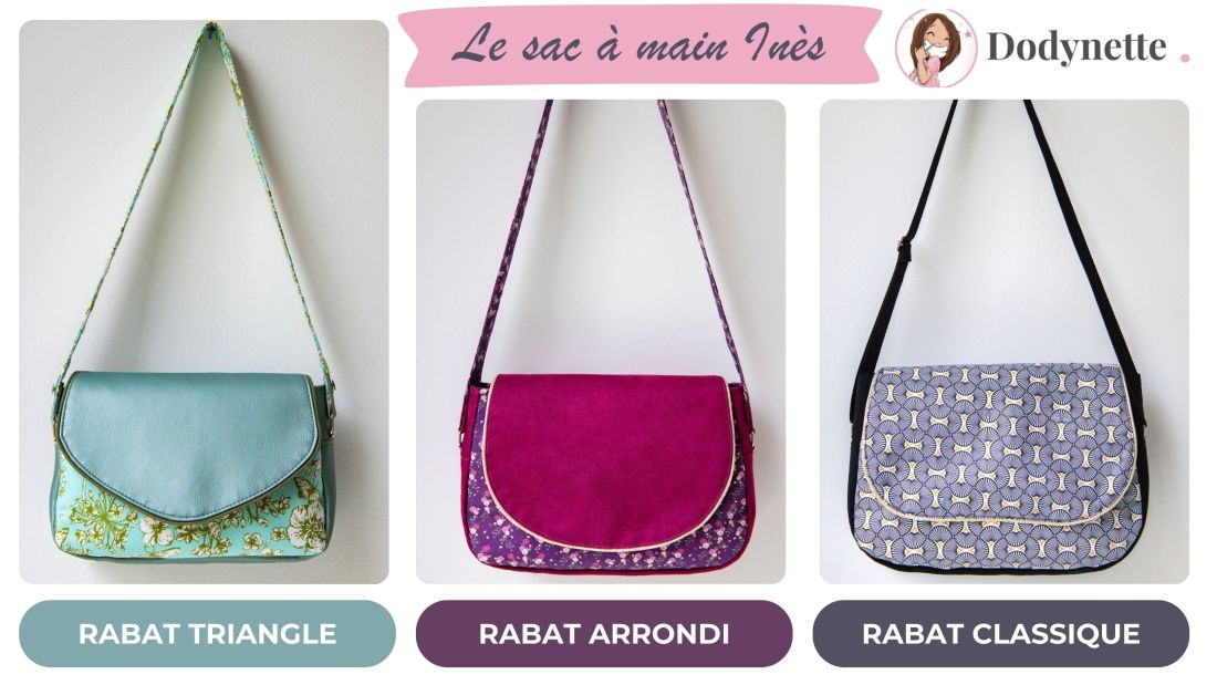 Inès : le patron de sac à main qui s'adapte à vos envies - Les tutos ...